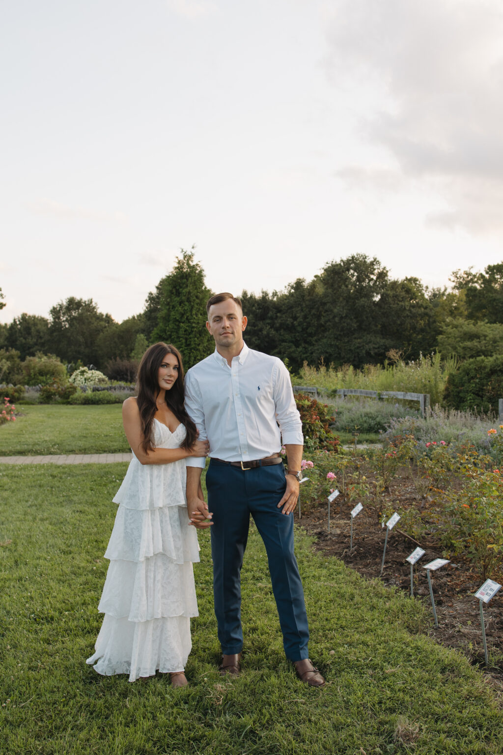 Sarah + Brett – Garden Engagement Session | katiemichaphotography.com
