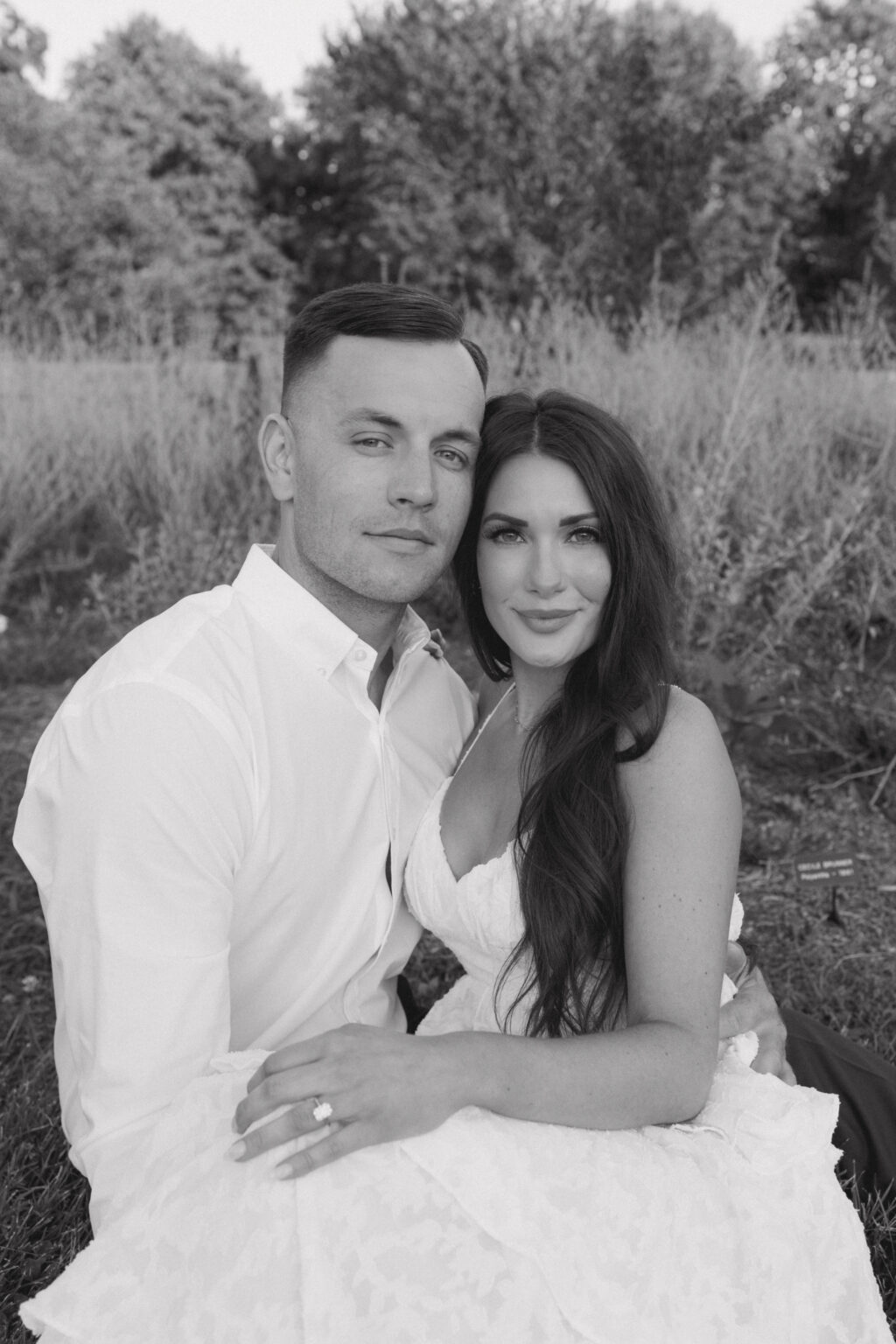 Sarah + Brett – Garden Engagement Session | katiemichaphotography.com