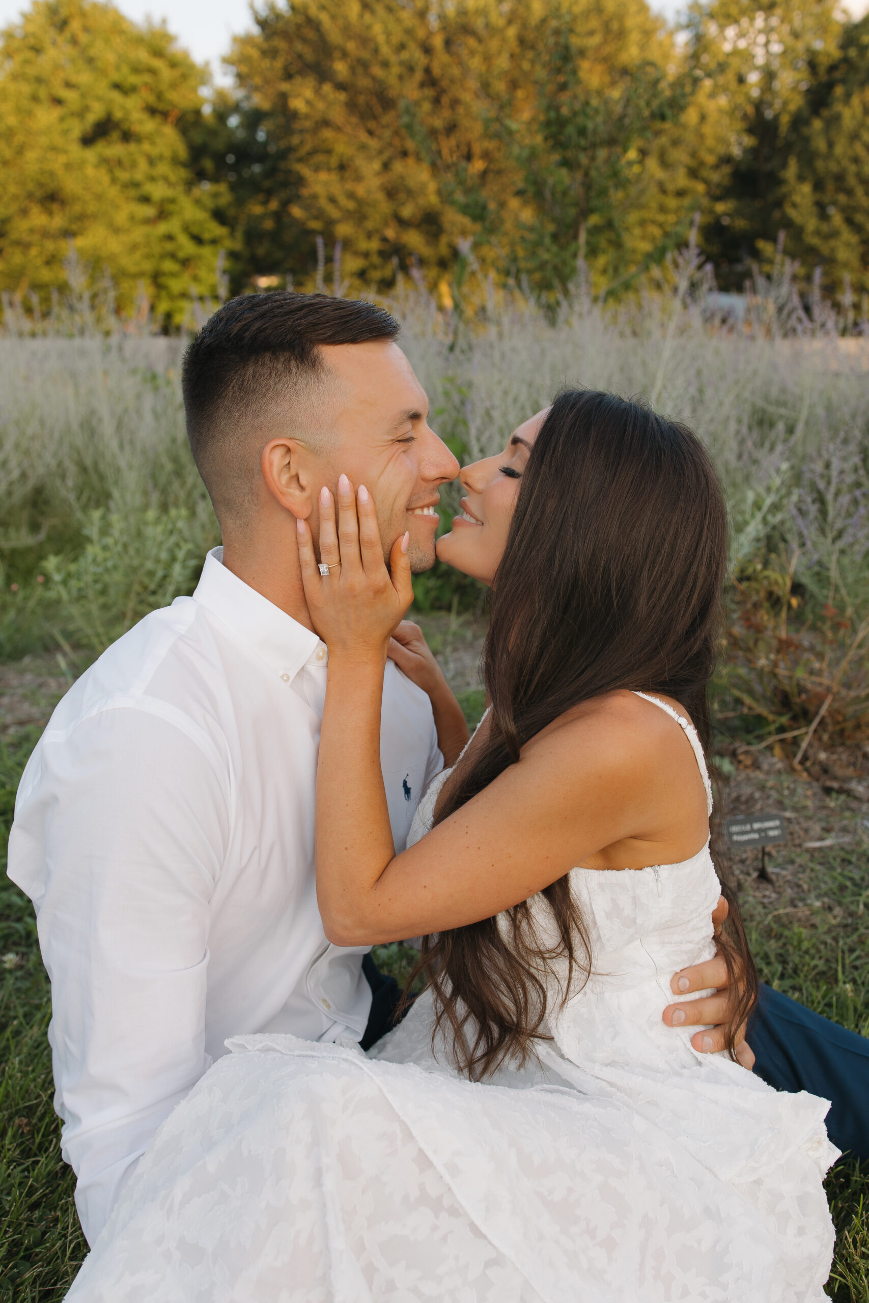 Sarah + Brett – Garden Engagement Session | katiemichaphotography.com
